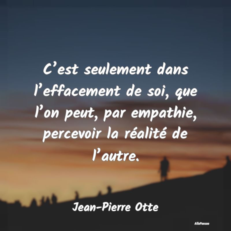 Citation Empathie - AlloPensee