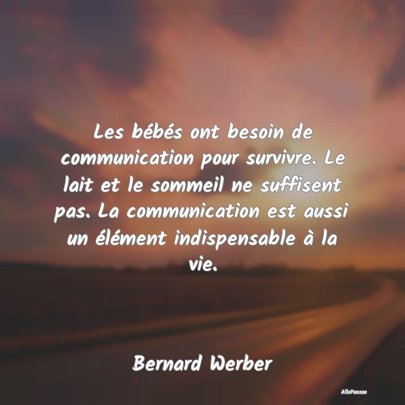 Citation sur la Communication - AlloPensee