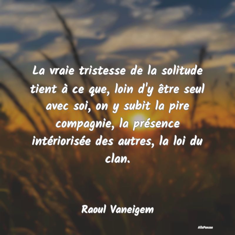 Citation Triste - AlloPensee