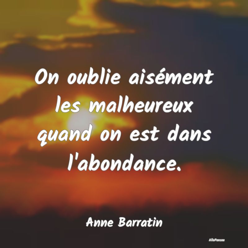 citations sur l'abondance - AlloPensee