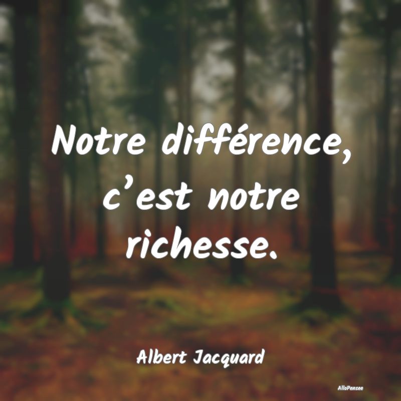 Citation Différences - AlloPensee