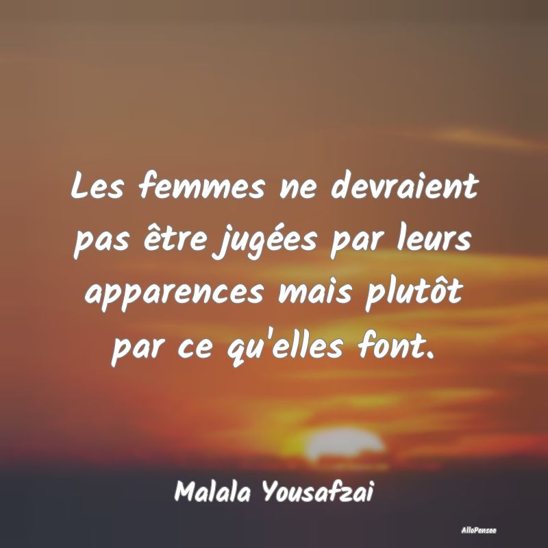 Citation sur les Femmes - AlloPensee