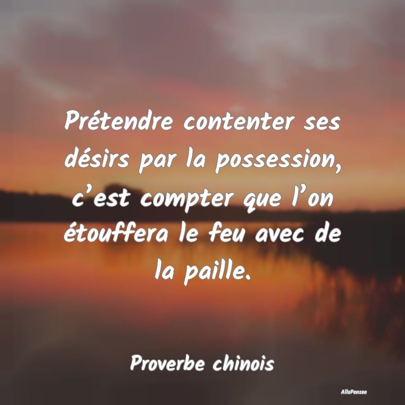 Citation Contentement - AlloPensee