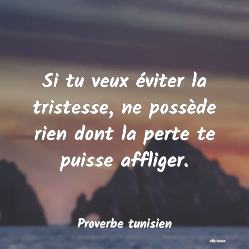 Citation Triste - AlloPensee