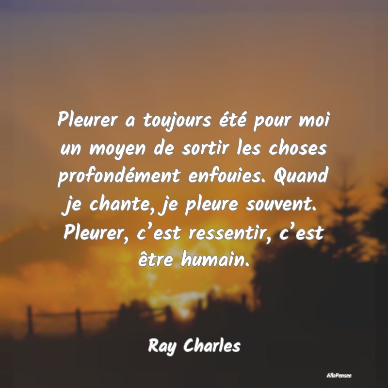 Citation Larmes - AlloPensee