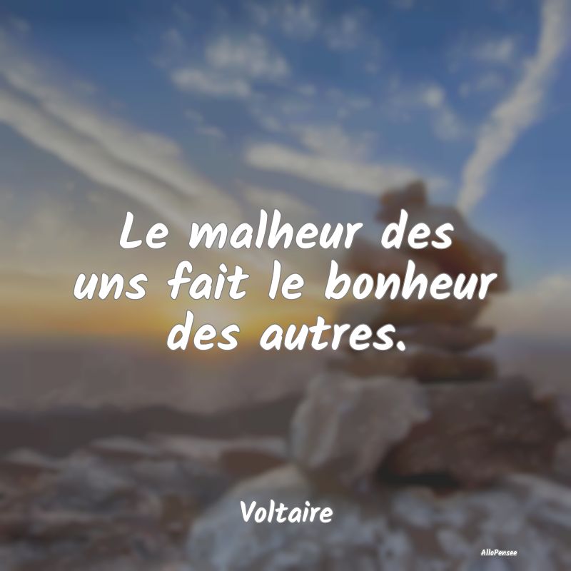 Citation Malheurs - AlloPensee