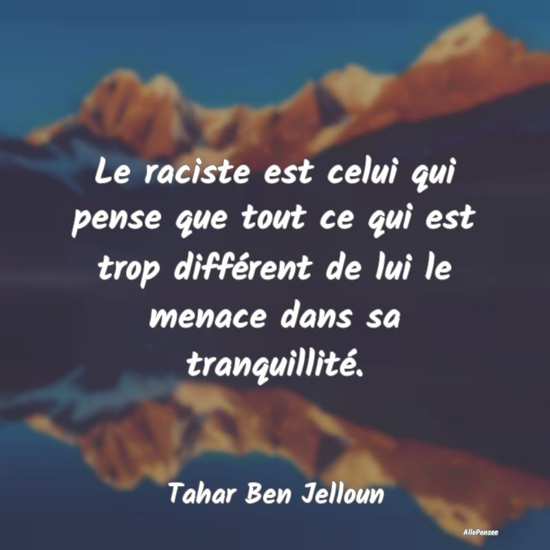 Citation Racisme - AlloPensee