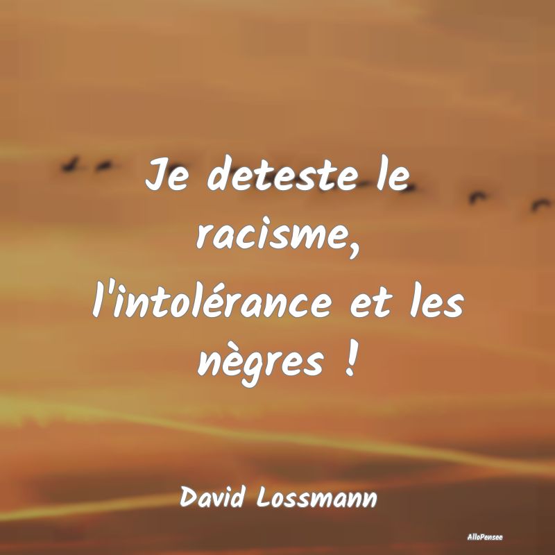 Citation Racisme - AlloPensee